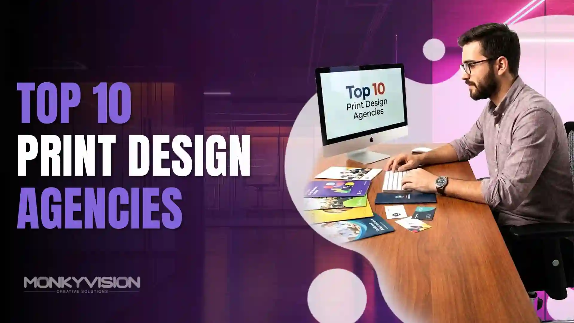 Top 10 Print Design Agencies in 2026 | MonkyVision