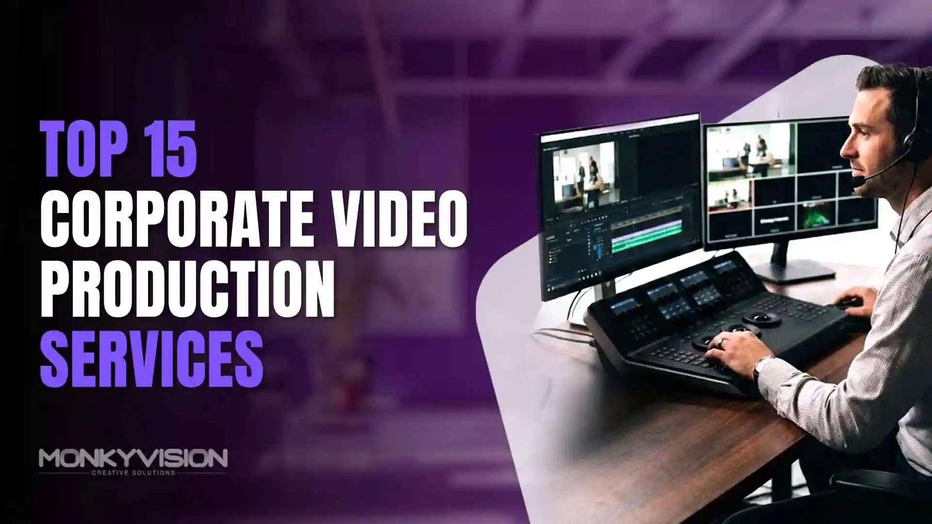 Top 15 Corporate Video Production Services to Hire in 2026 | MonkyVision